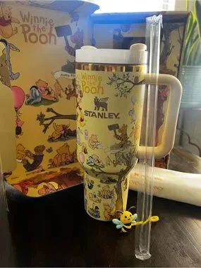 Stanley | Dining | Stanley Pale Yellow Winnie The Pooh Illustrated ...